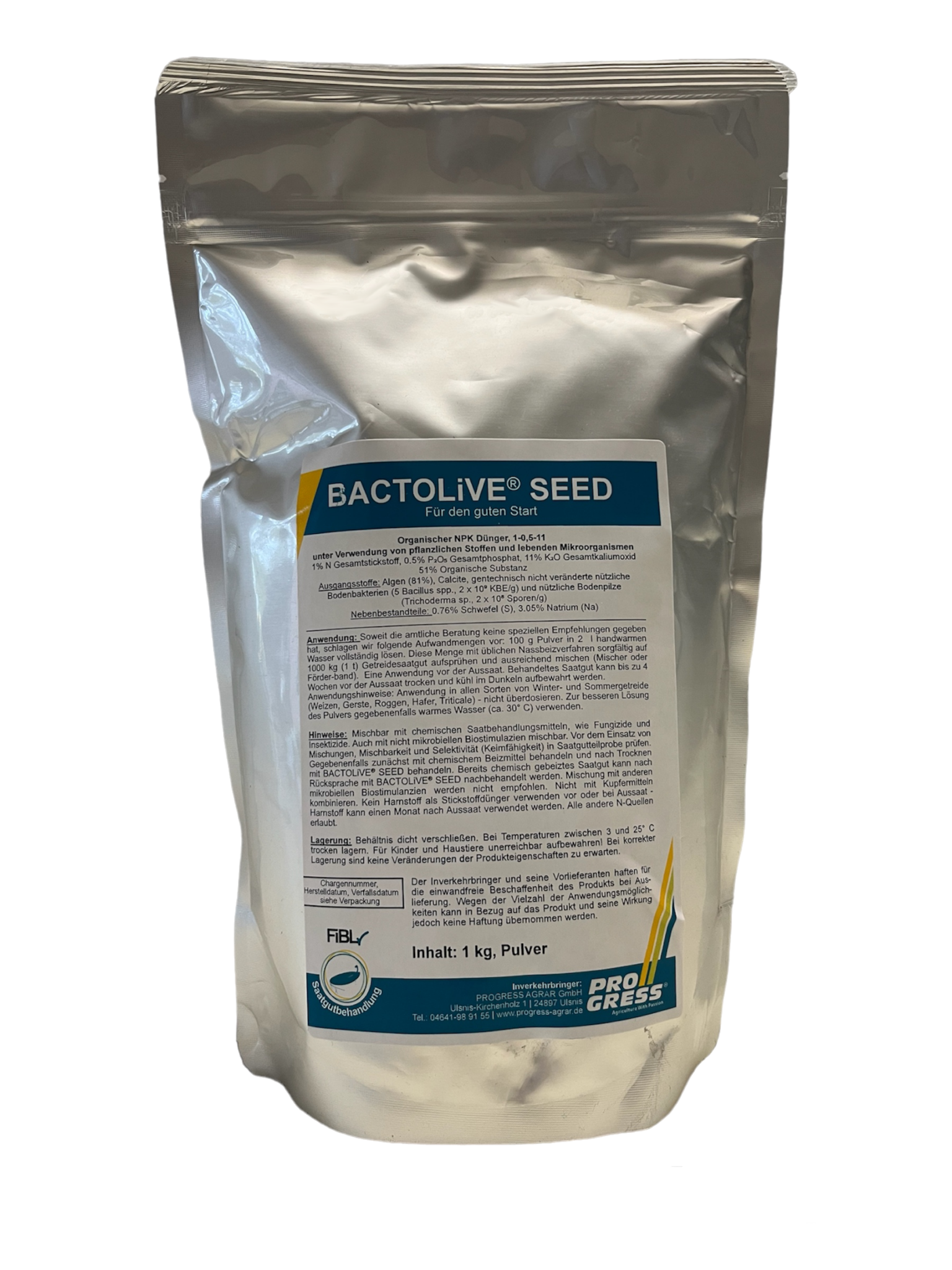 Seed treatment | Promotes root growth and fast germination